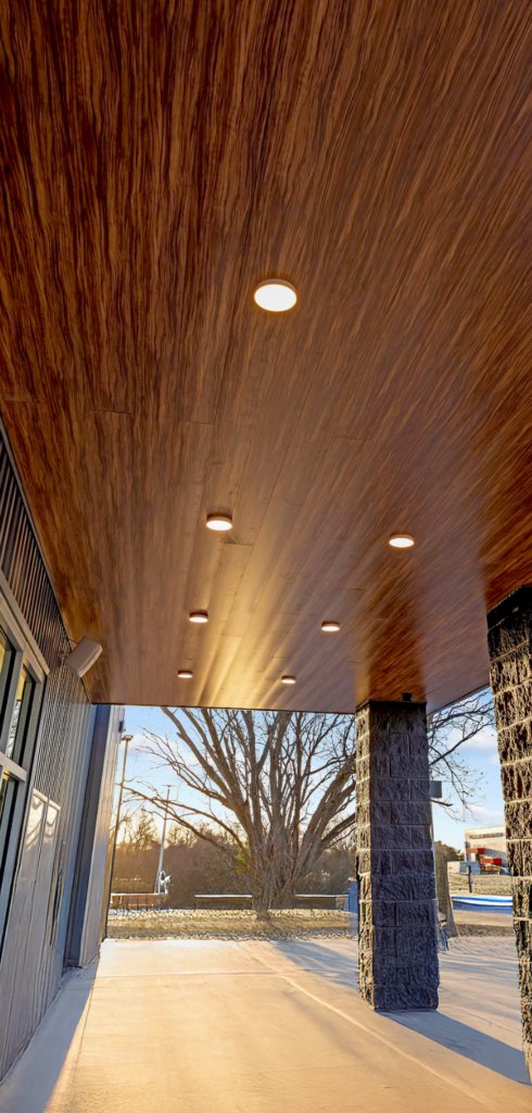 USA-Made Woodgrain Aluminum Soffit Systems - Parallel Architectural ...